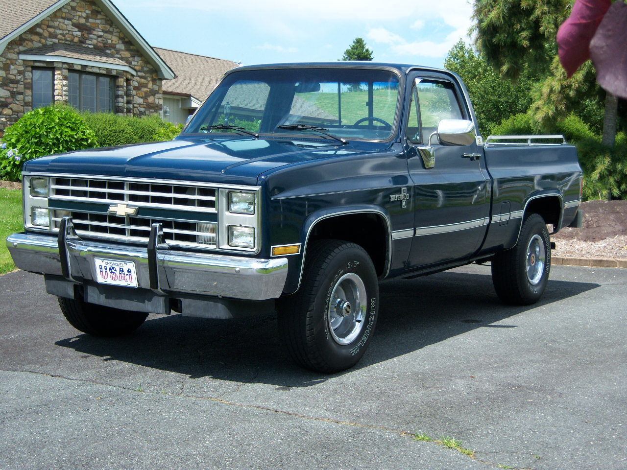 Newer Paint 1987 Chevrolet C 10 Silverado Vintage For Sale Newer Paint 1987 Chevrolet C 10 Silverado Vintage For Sale