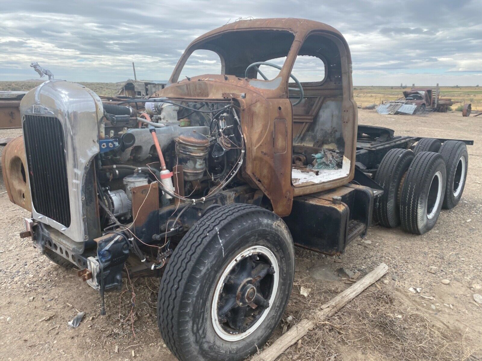 project 1959 Mack B61 truck vintage for sale