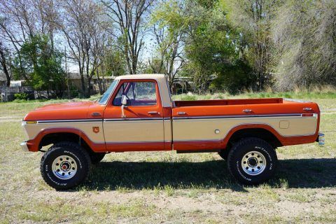 1977 Ford F-250 Ranger vintage truck [1 of only 56 Tu-Tone color] for sale