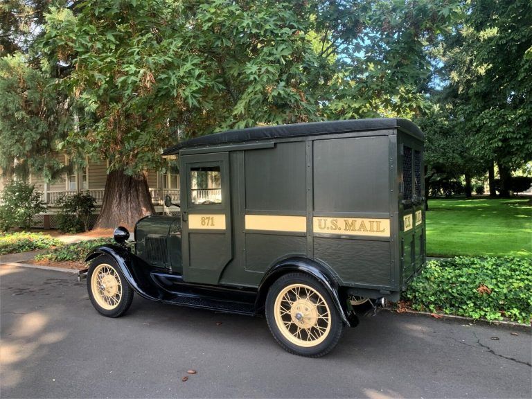 1929 Ford Model A mail truck vintage [straight out of museum] for sale