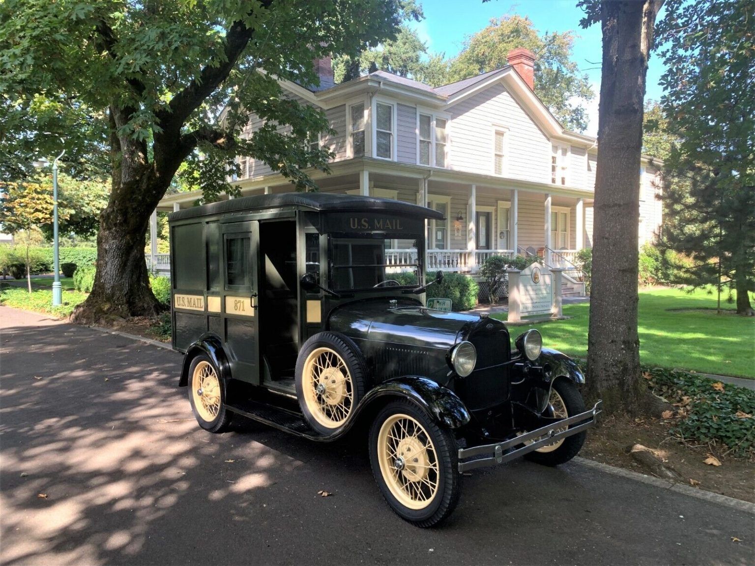 1929 Ford Model A mail truck vintage [straight out of museum] for sale