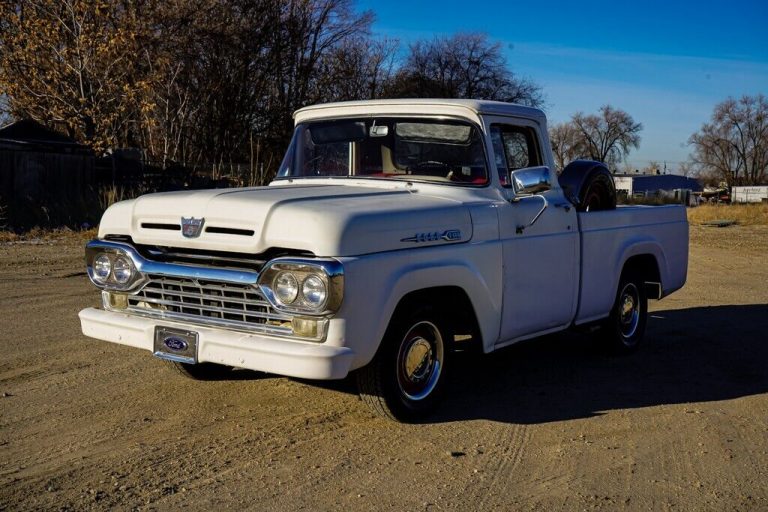 1960 Ford F100 Custom Cab vintage [rare classic Ford pickup] for sale